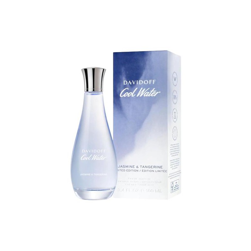 Davidoff Cool Water Jasmine & Tangerine Тоалетна вода за жени EDT ...
